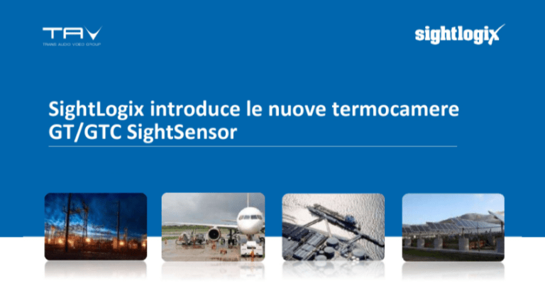 SightLogix introduce le nuove termocamere GT/GTC SightSensor - Trans ...