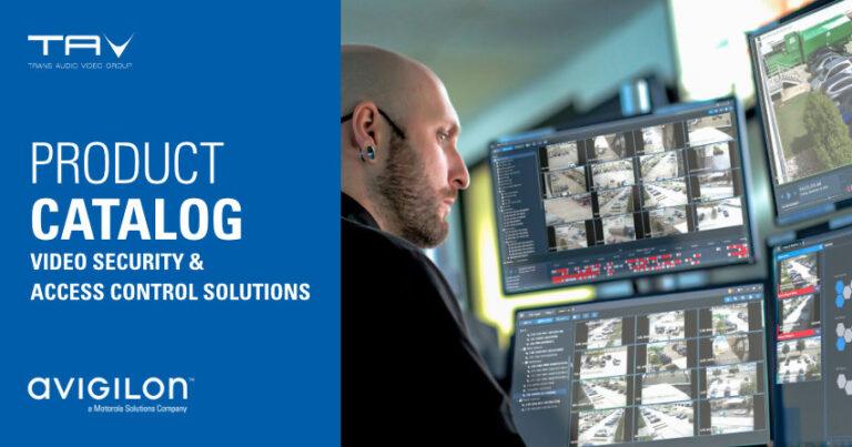 Il catalogo 2023 dei prodotti Avigilon è ora disponibile - Trans Audio Video Security