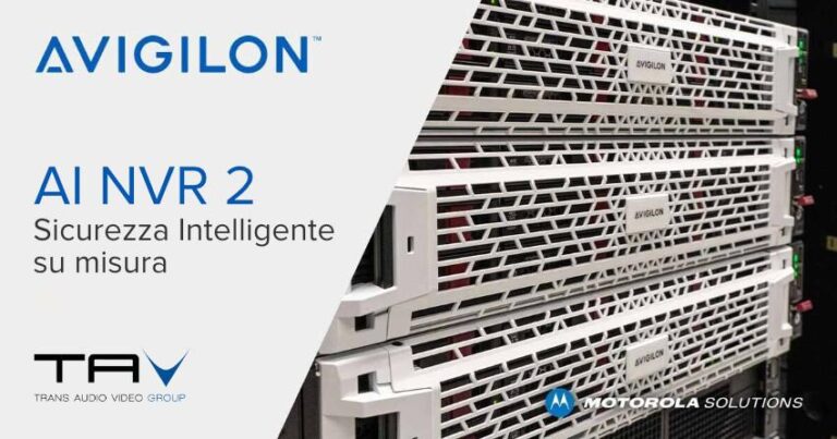 Avigilon AI NVR 2: sicurezza intelligente su misura - TAV SECURITY