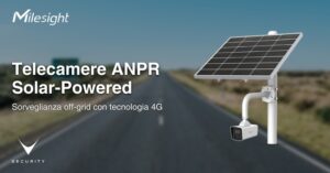 Telecamere Milesight ANPR Solar-Powered: sorveglianza off-grid con ...